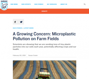 NRDC: A Growing Concern: Microplastic Pollution on Farm Fields – Safe ...